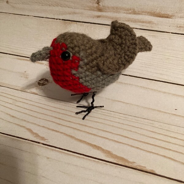 Lifelike Robin Crochet Pattern - Etsy