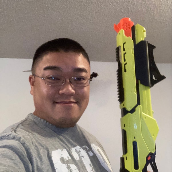 Nerf Rival Saturn Angled Foregrip Set - 3D Printed - Etsy