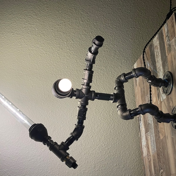 Industrial; Pipe Lamp; Robot; Pipeman; Desk Lamp; Table Lamp ...