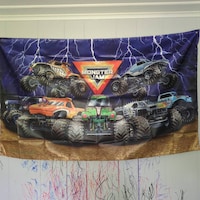 Monster Jam Sticker Sheets pack of 8 8 Stickers per Sheet. Great as ...