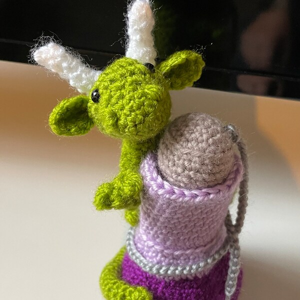 Vial Dice Bag Crochet Pattern, Holds 1 Set, Dnd, Tabletop Gaming, Dice ...