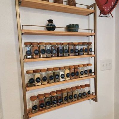 Hanging Spice Rack - Etsy