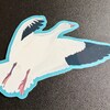 Im Fast as F Boi Blue Wing Teal Duck Sticker - Etsy