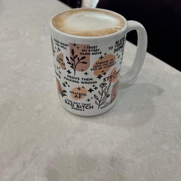 Daily Affirmations Coffee Mug for Office Positive Affirmation for Best ...