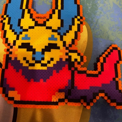 Legend of Zelda Perler Bead Shield - Etsy