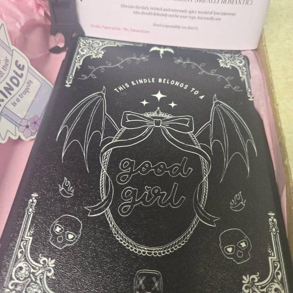 Such a Good Girl Sticker | Bookish Gift | Dark Romance Reader | Kindle ...