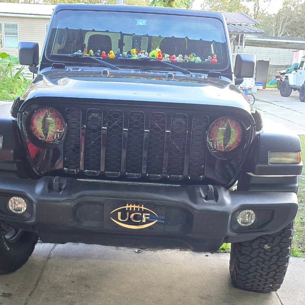 Round Eyes Series Headlight Decals - Etsy