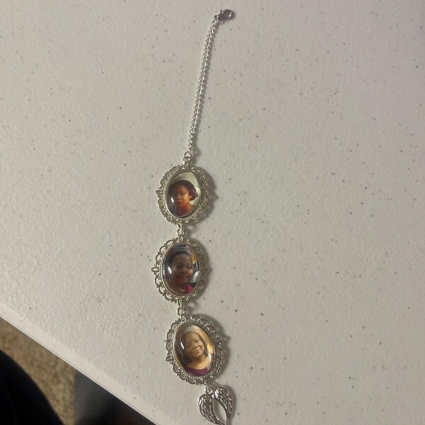 Custom Graduation Tassel With Memorial Photo Charm - Personalized Angel ...