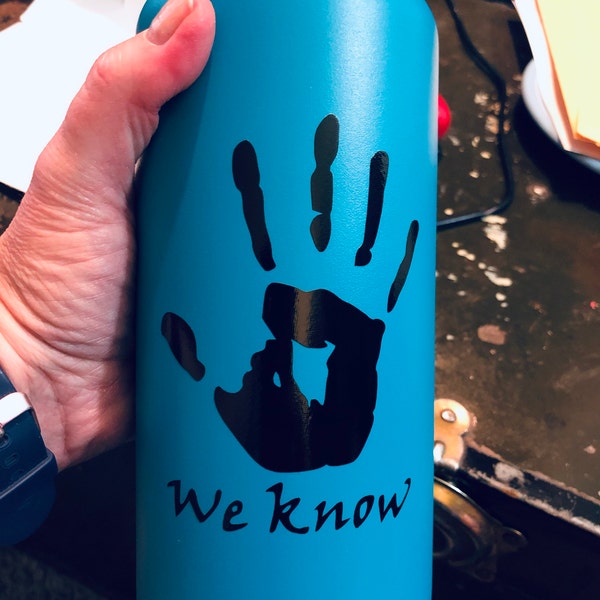 Skyrim Inspired We Know Vinyl Decal Dark Brotherhood Sticker Gaming ...