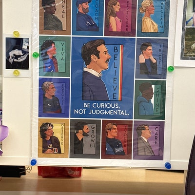 Be Curious, Not Judgemental Collage Medium Print - Etsy