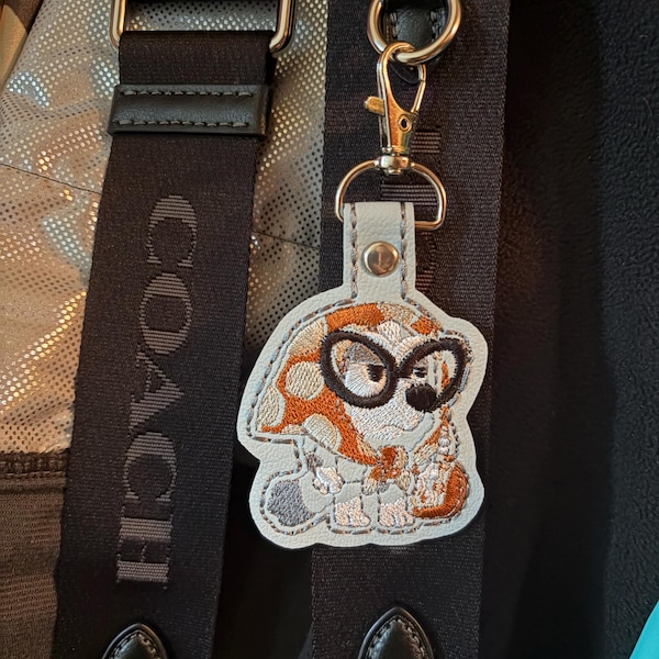 Set of Two Bluey Inspired Fan Made Backpack Charms. Grannie Janet and ...