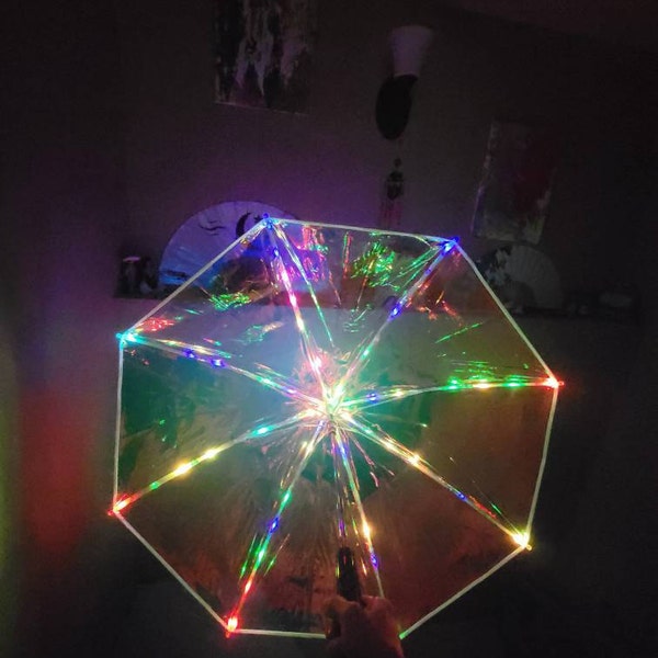 Light up LED Glow Umbrella - Etsy