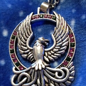 Celtic Pagan Morrigan Flying Crow Raven W Pentacle Dblsided W | Etsy