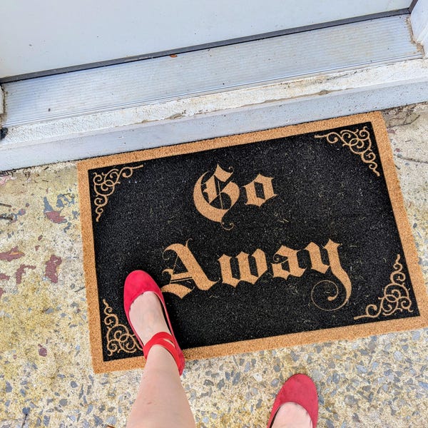 Moth Maroon Welcome Door Mat, Celestial Goth, Gothic Theme - Etsy