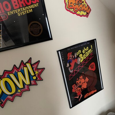 Classic Mario Poster - Etsy