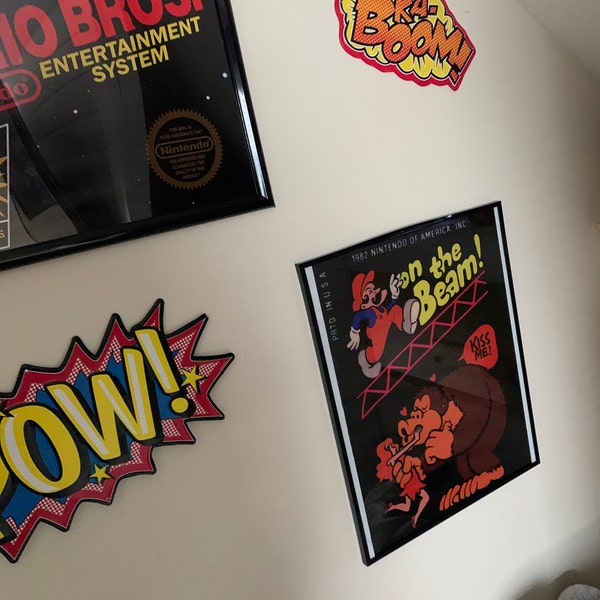 Classic Mario Poster - Etsy