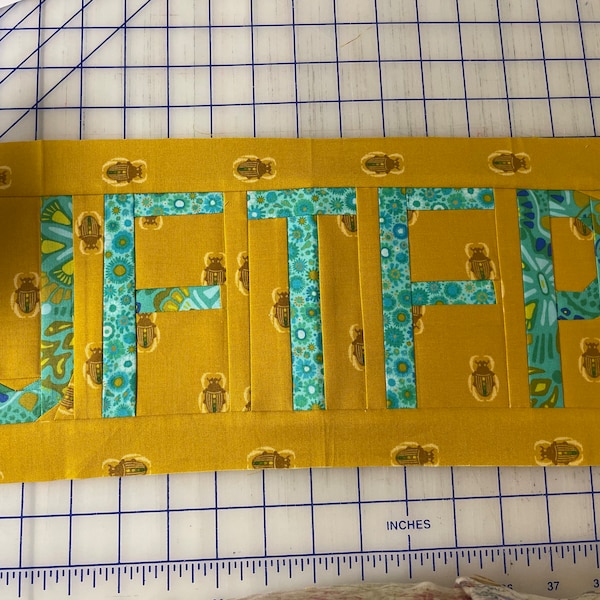 Alphabet Bundle, Foundation Paper Piecing Patterns, 3-inch, 4-inch, 5 ...