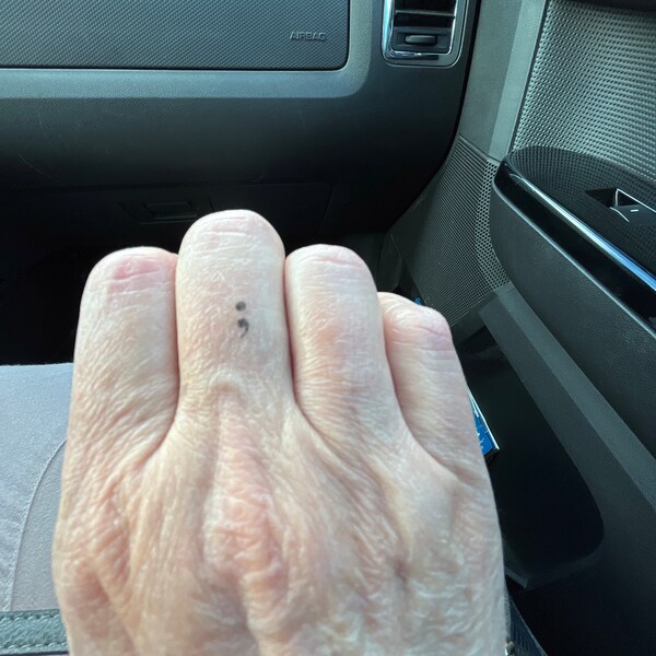 20 Semicolon Temporary Tattoo Tiny / Fake Tattoos / Set of 20 - Etsy