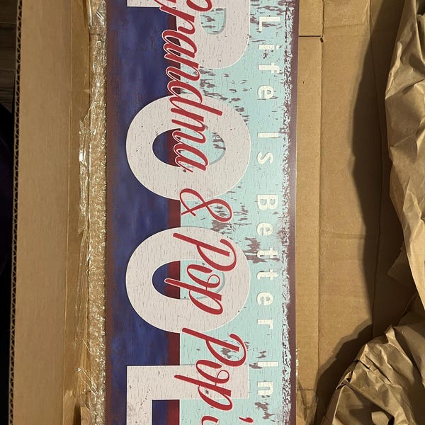 Copperhead Road Rustic Looking Aluminum Sign Color Imprint on Rustproof ...