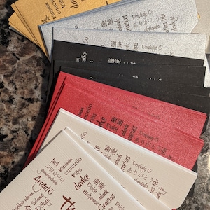 Tip Slips -- Fun and Unique Gratuity Envelopes - Etsy