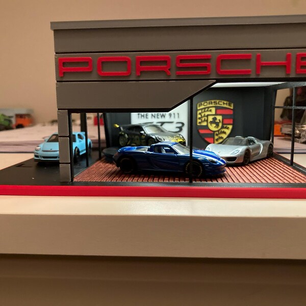 1/64 Model Cars Diorama Model Diecast - Car Wash Station! - 3D Printed ...