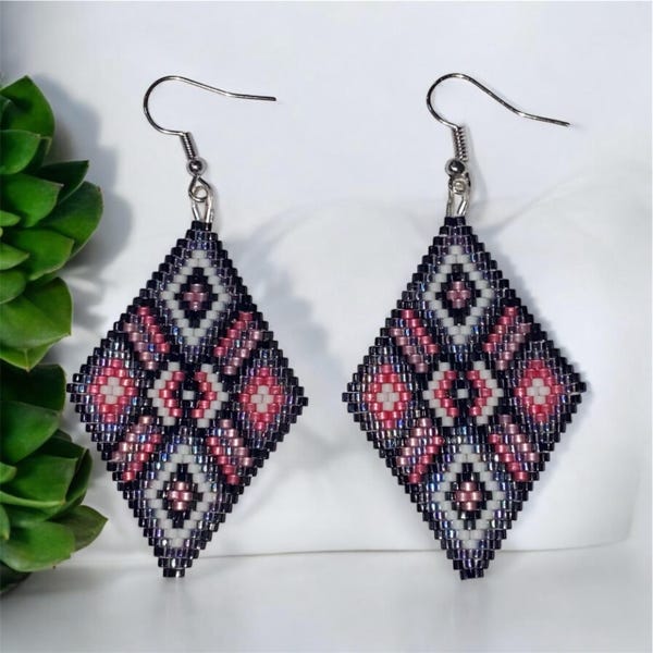 Anime Characters 3D Peyote Star Pattern PDF Beaded Star Pattern DIY ...