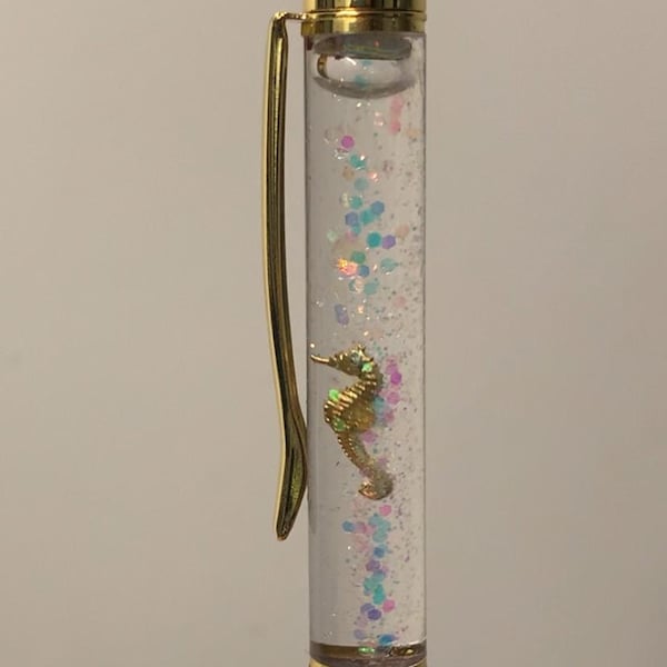 Dolphin Float Pen, Floating Pen, Dolphin Gift, Ocean Gift, Snow Globe ...