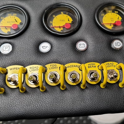 Toggle Switch Label Tags, Any HOLE Size Any TEXT Switch Tags, Server ...