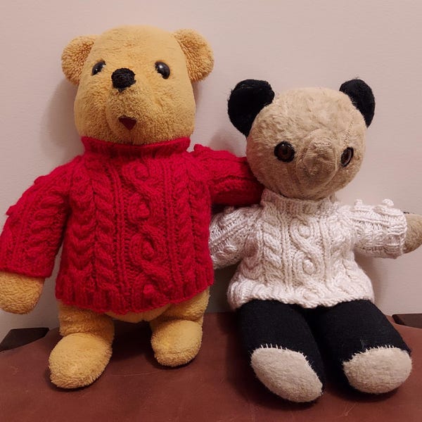 Jemima-jane and Friends, Old-fashioned, Miniature Teddies, Tiny Topsy ...