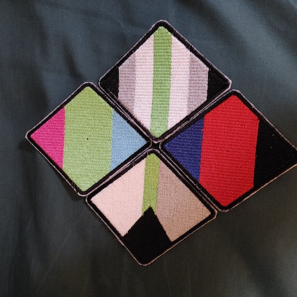 LGBTQ+ Pride Flag Patches -- Embroidered Patches - Etsy