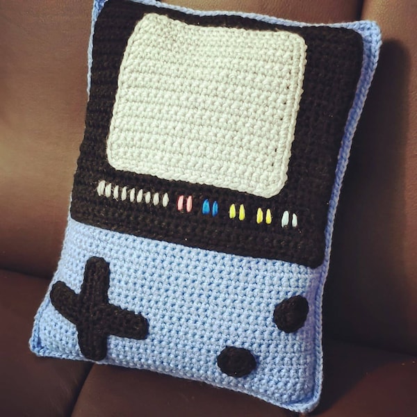 Gameboy Pillow - CROCHET PATTERN - Etsy