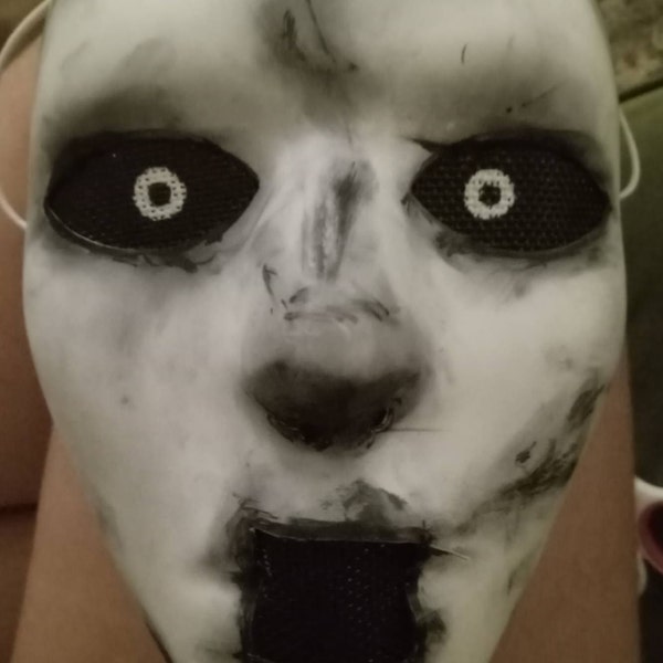 Black Mesh Fabric, Mask Eye Covers, Costume Eye Blackout Mesh, See ...