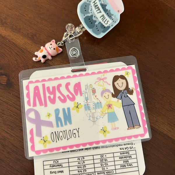 Personalized Badge Buddy - Etsy