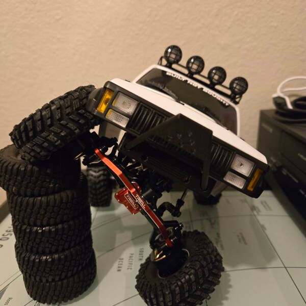 RC 3D Printed Rock Crawler Display - TRX4M & SCX24 Upgrade for 1/18 and ...
