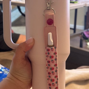 Lt. Blue Floral Embossed Inhaler Case Keychain,inhaler Holder Keychain ...