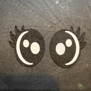 DIGITAL Felt Vinyl Craft Oval Star Eyes Design BUNDLE SVG File - Etsy