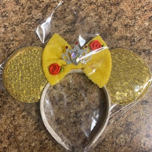 Birthday Girl Crown Ears, Mickey Ears, Minnie Ears, Birthday Ears ...