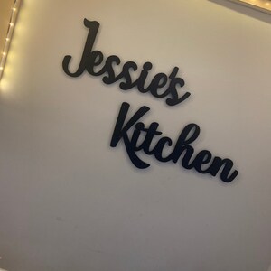 Custom Kitchen Sign. Personalized Kitchen Sign. Wood Word - Etsy