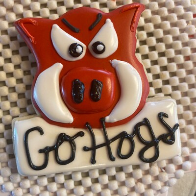 Razorback With Plaque Cookie Cutter designed by Stephanie Reeves Dapper ...