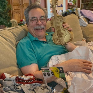 Cala Lily Brooch Lucite Flower Pin Signed LIA Pastel Purple Pink Blue ...