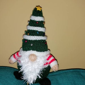 PDF Knitting Pattern Santa Gonk Xmas Gnome Toy Ornament & Chocolate ...