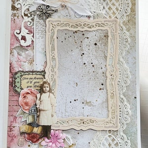 Steampunk Flying Hearts Borders Decorative Ornament, Chipboard ...
