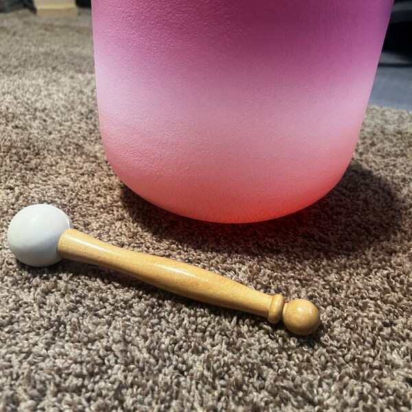 Alchemy Amethyst and Rose Quartz Singing Bowl Set for Heart Chakra - Etsy