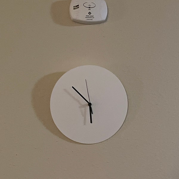 Simply Circle - Modern Wall Clock - Etsy