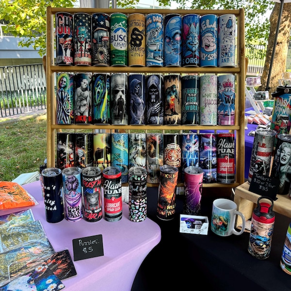 16 Ounce 4-shelf Libby Cup Tumbler Display - Etsy