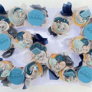 7 Cupcake Bouquet Structure Guide, Instant Download, Printable ...