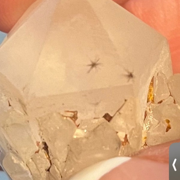 Rare ONE Hollandite Quartz Point madagascar, Natural Hollandite Quartz ...