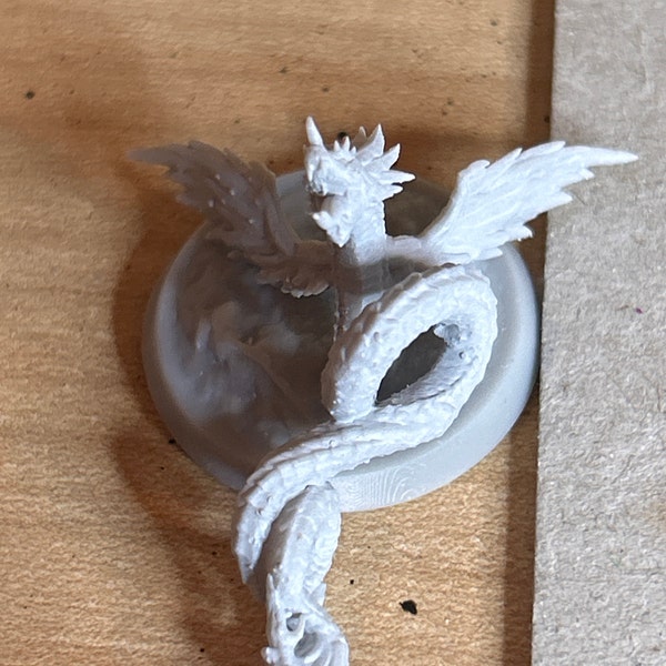 Couatl Snake Serpent V2 | Premium 3D Printed Fantasy Tabletop ...
