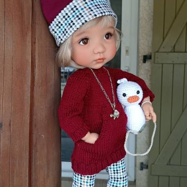 Ruby Red Doll Clothes, Denim Jumpsuit for Ruby Red Dolls. - Etsy
