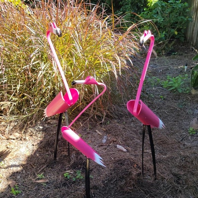 PVC Yard Birds You Select Color Scheme - Etsy